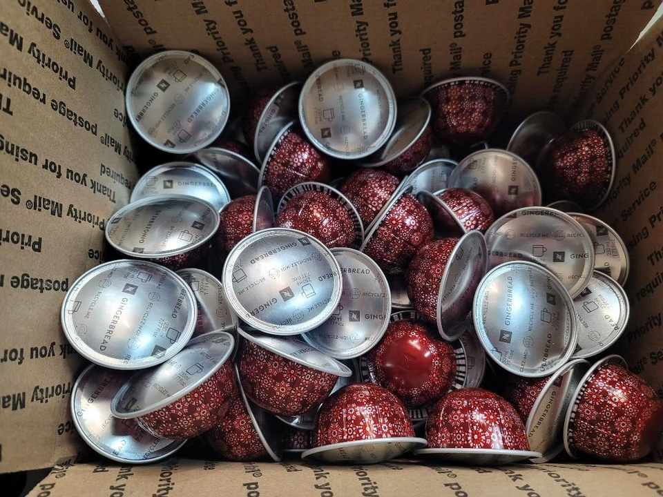 Nespresso Vertuo Limited GINGERBREAD 100 capsules BULK | eBay