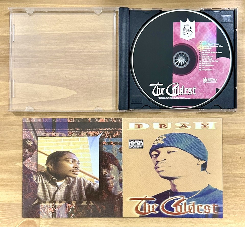 CD ~ Dush Tray ~ The Coldest ~ P.A. ~ 14 Tracks ~ 1997 ~ !L🟠🟠K! | eBay