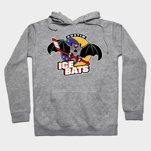 Austin Ice Bats hoodie hooded sweatshirt CHL WPHL ice hockey Texas ...