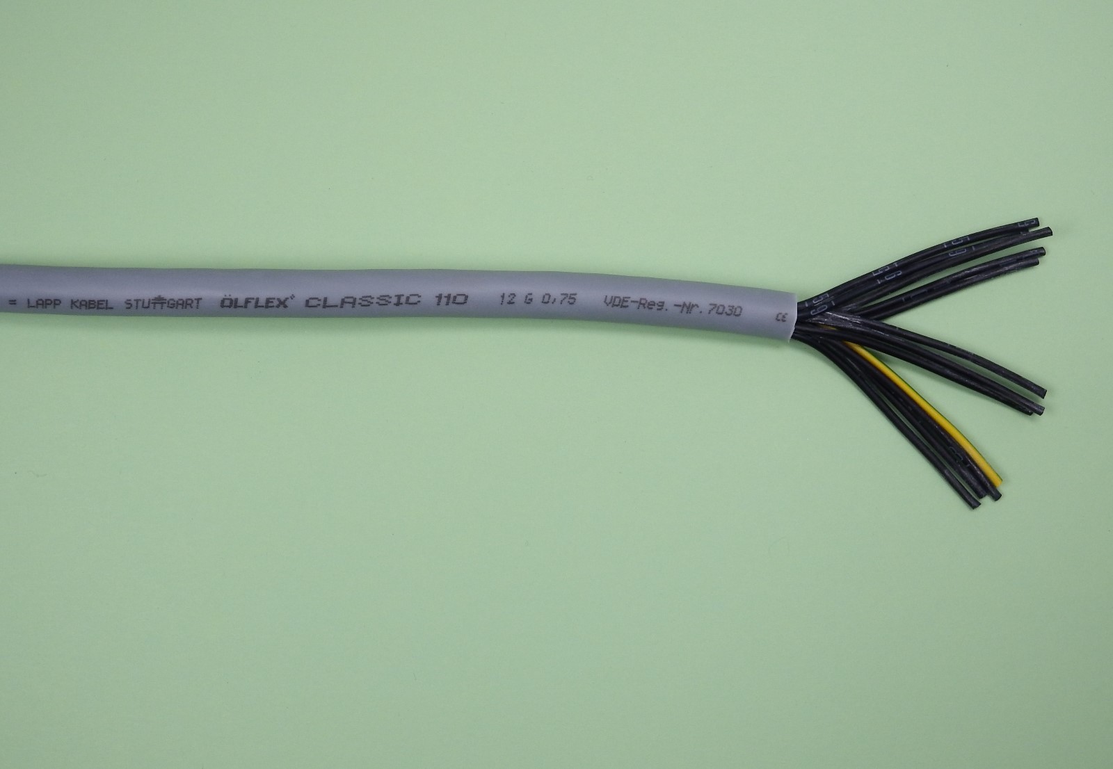CLASSIC 110 ÖLFLEX Steuerleitung 12x0,75mm² 12G0,75 (1-100m) Lapp Kabel ...
