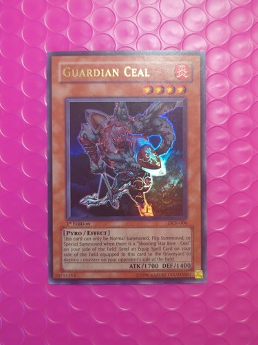 Yu-Gi-Oh! Guardian Ceal DCR-006 Ultra Rare 1st Edition NM | eBay