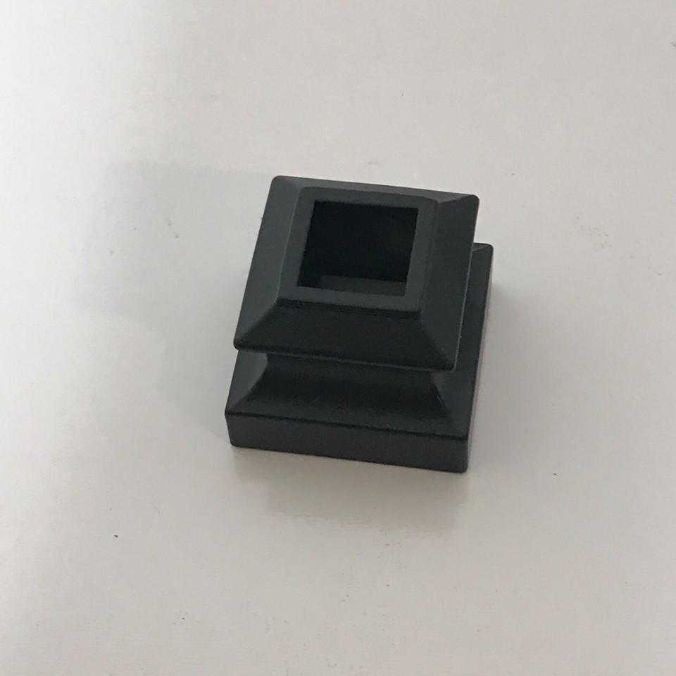 Adjustable Baluster Shoe | Pack of 9 | Base Shoe | Flat Black Iron | eBay