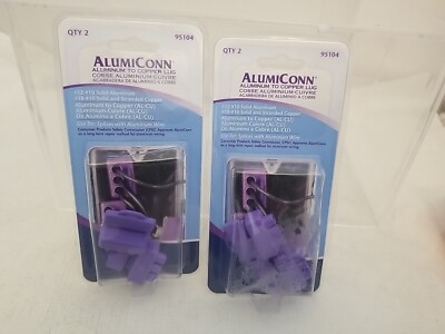 ECM, 4 Pack, Alumiconn Aluminum To Copper Lug Connector, 95104 (TOTAL ...