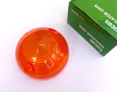 Genuine Lucas L760-L874 Classic Motorcycle Amber Indicator Lens ...
