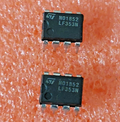 1pcs LF353N N Wide Bandwidth Dual JFET Input Operational Amplifier STM ...