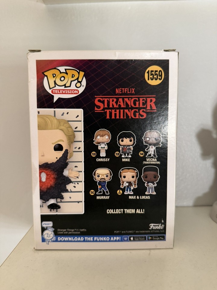 Funko Pop! Stranger Things#1559 001 Vaporizing Summer Con 2024 ...