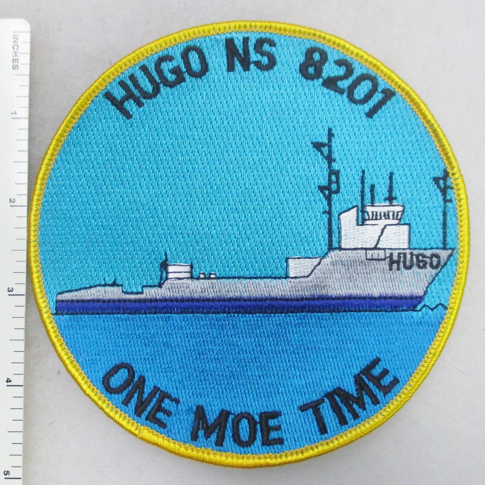 US NAVY SHIP PATCH USNS HUGO 8201 | eBay