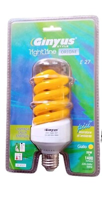 Lamp Orion E27 25W Yellow - Blue Bulb Colorful | eBay Australia