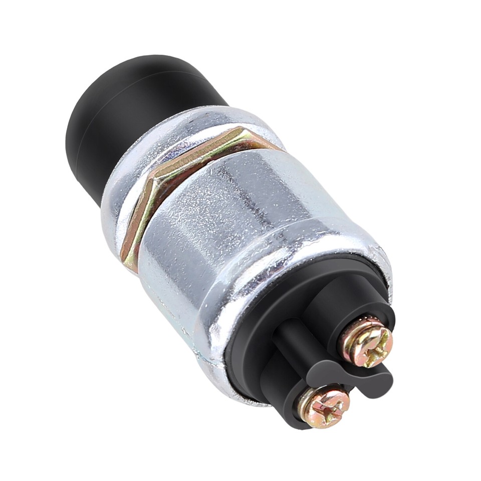12 Volt (50 Amps) DC Heavy-Duty Start Momentary Push-Button Starter ...