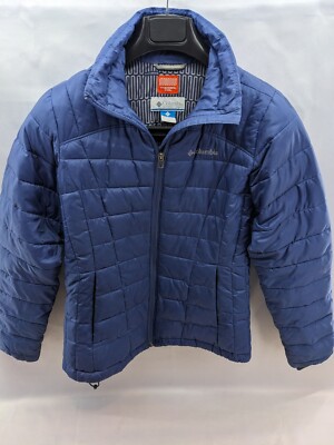 COLUMBIA Thermal Coil Insulated Puffer Jacket Coat BlueWomen's X-Small ...