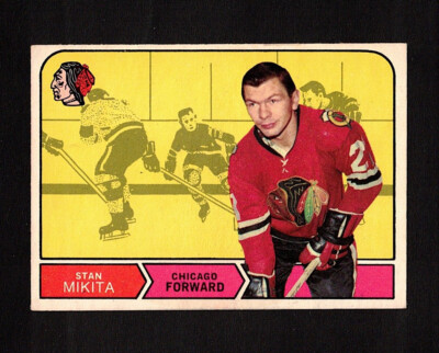 1968-69 STAN MIKITA #155 EX OPC ** KEY Chicago HALL OF FAME Star NHL ...