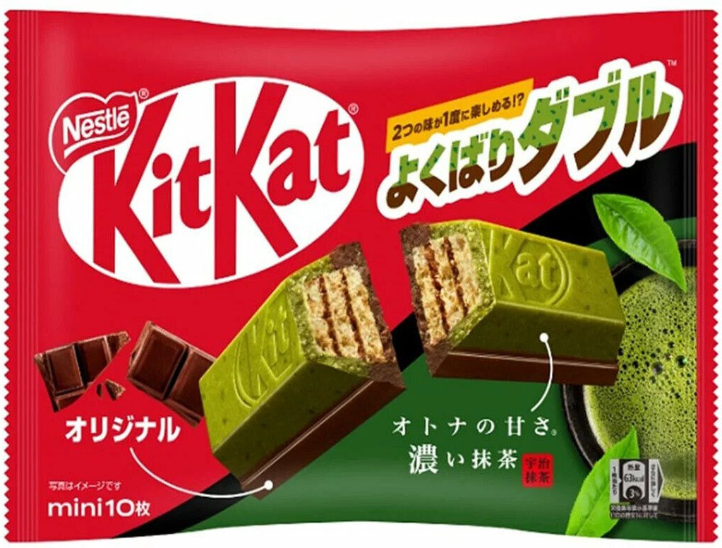 Green Kit Kat Bar TK Trading Online NESTLE KIT KAT MATCHA 11pieces
