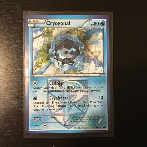 Pokémon TCG Plasma Freeze Team Plasma Cryogonal 30/116 - Uncommon | eBay