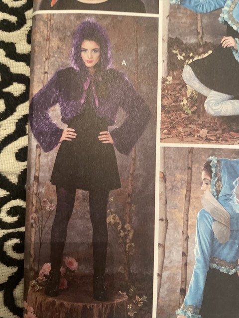 Simplicity Pattern 1293 Misses Fantasy Jacket Hat Wings Sizes 14 - 22 ...