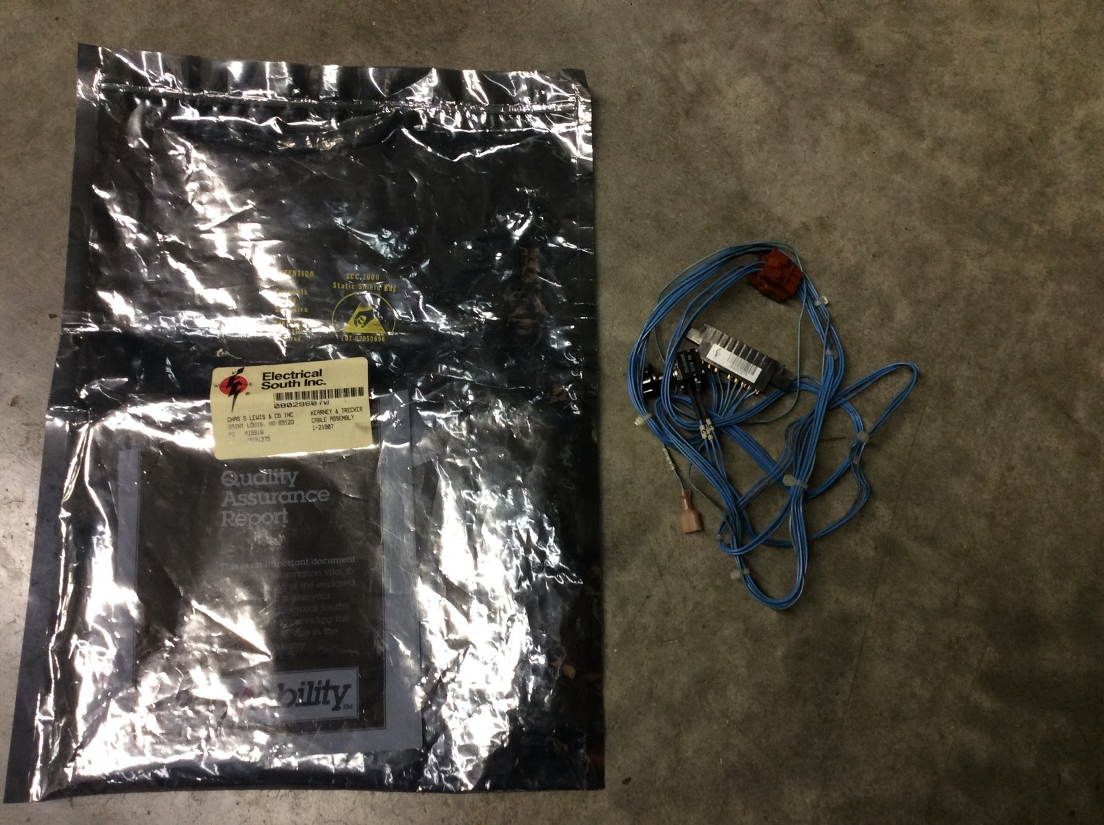 Kearney Trecker MM800 Milling Machine 1-21907 Cable Assembly | eBay