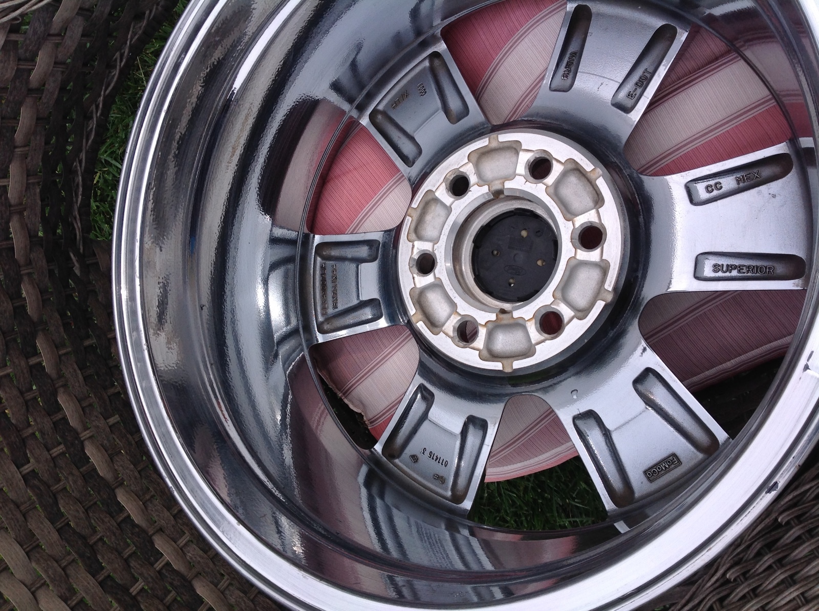 18 INCH 2015 FORD F150 OEM ALLOY CHROME WHEEL RIM 3998 18x7.5 6x135 ...