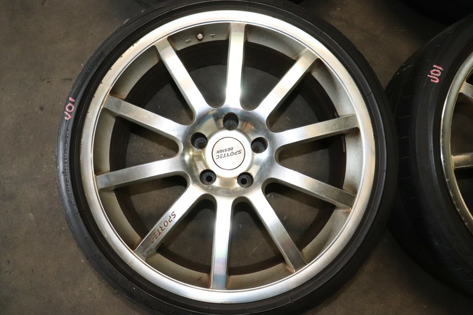 JDM Rays Sportec Design Staggered Wheels 19x8.5 ET25 19x9.5 ET30 5x114.3