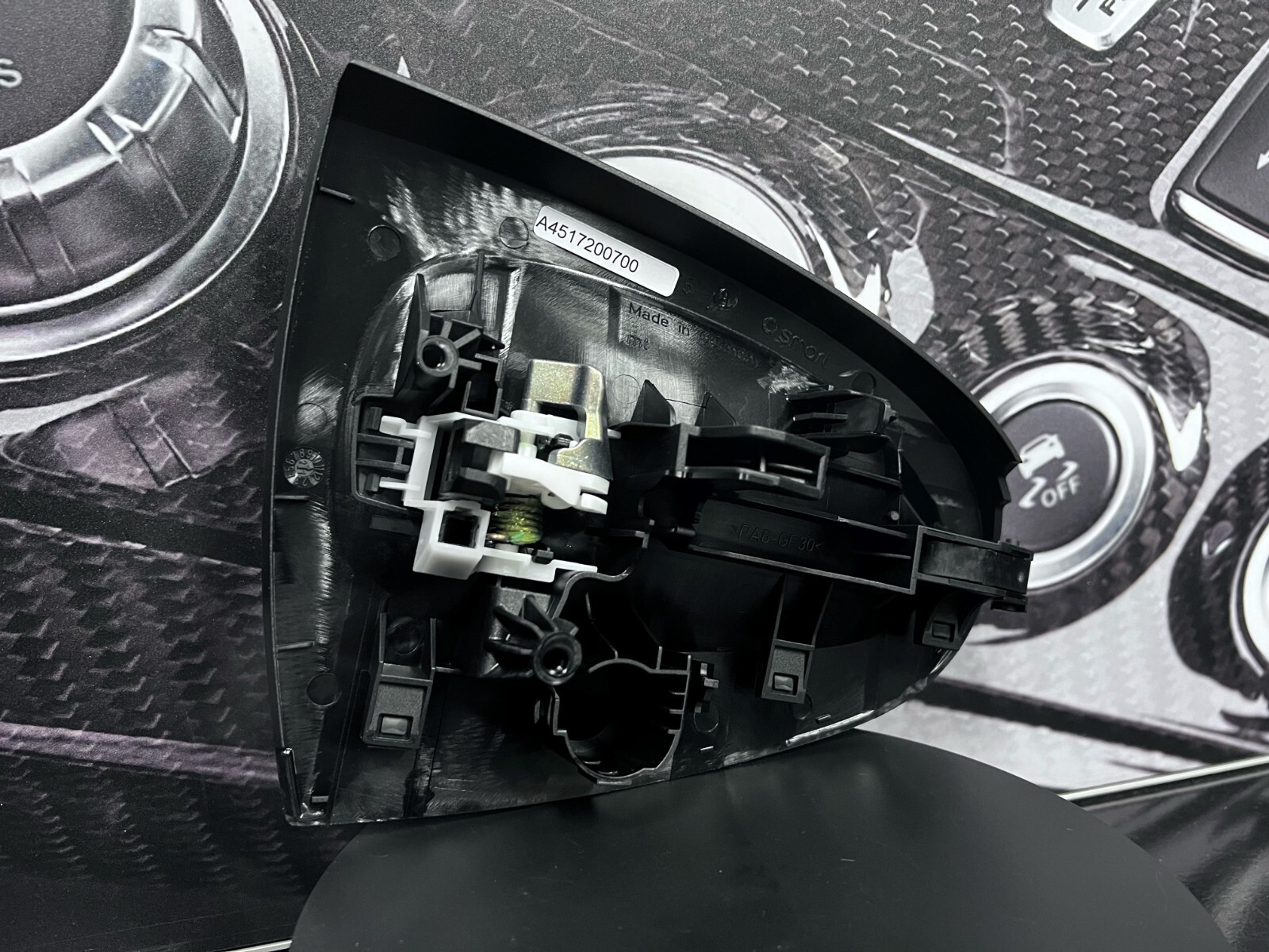 NEW Genuine Smart Fortwo (451) LH Black Exterior Door Handle ...