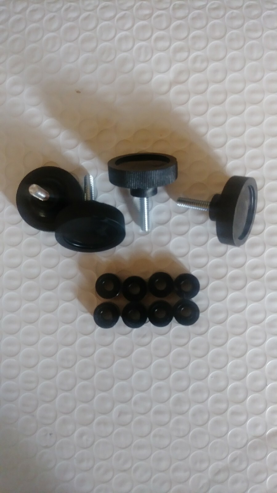 Oneida Eagle Bow OEM Black Quiver Knobs with spacers NOS one has Eagle ...