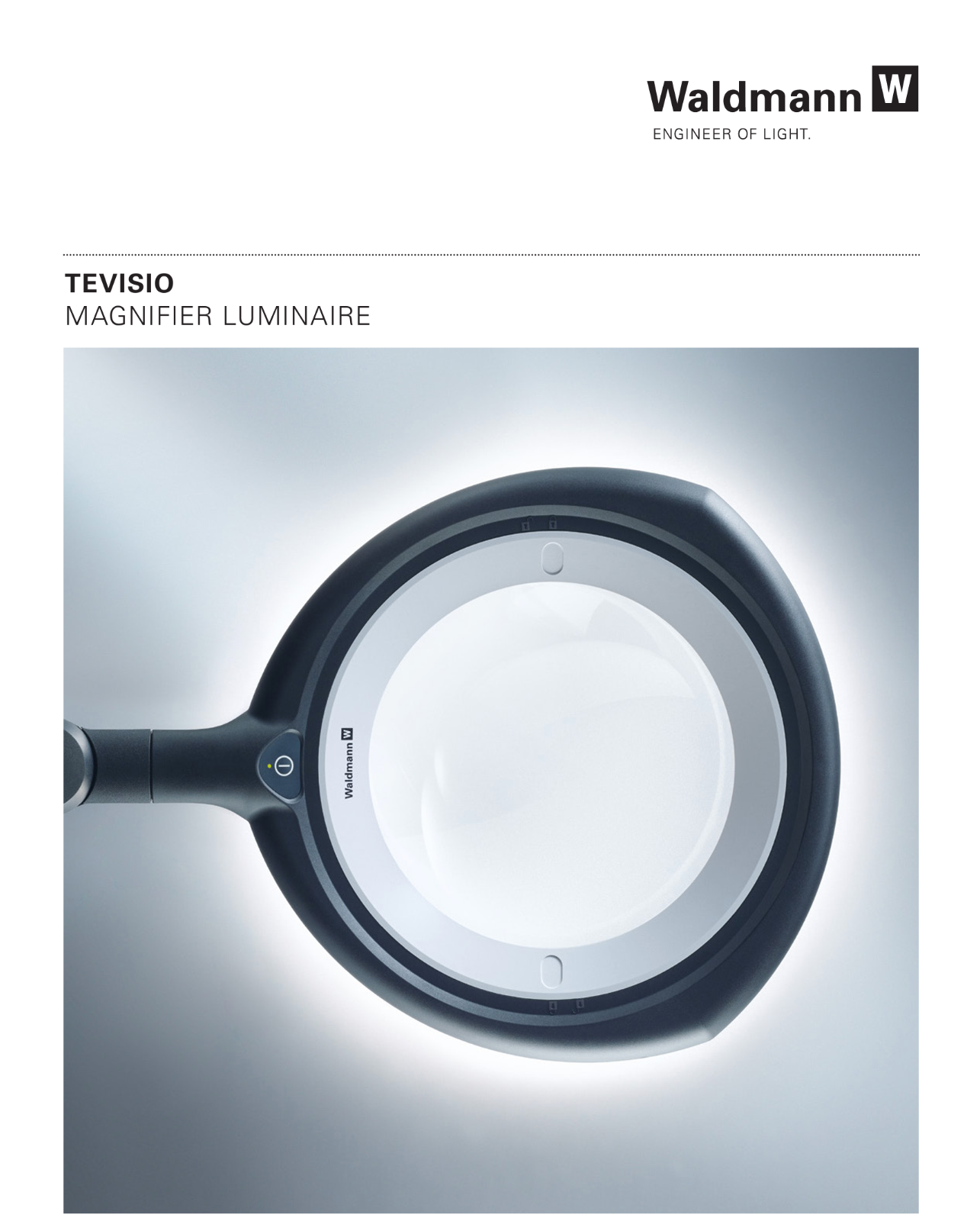 Waldmann TEVISIO® LED Magnifying Luminaire, Dimmable, Clamp, 113714000-00805257 | eBay