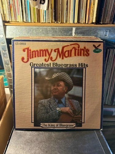 Jimmy Martin - Jimmy Martin's Greatest Bluegrass Hits 33rpm VG+ AB95 | eBay