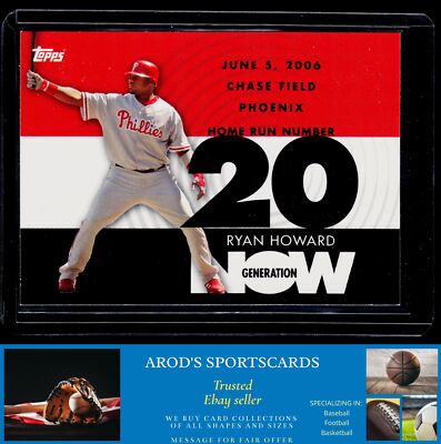 2007 Topps *Ryan Howard **Card #GN20** | eBay