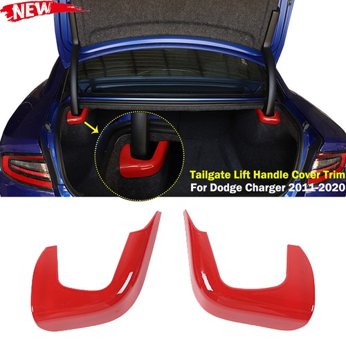 Trunk Tailgate Lift Handle Cover Trim Accessories For Dodge Charger ...