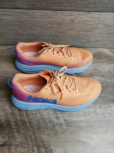 Hoka One Orange Purple Blue Womens Rincon 3 Running Shoes 1119396 MOCY ...