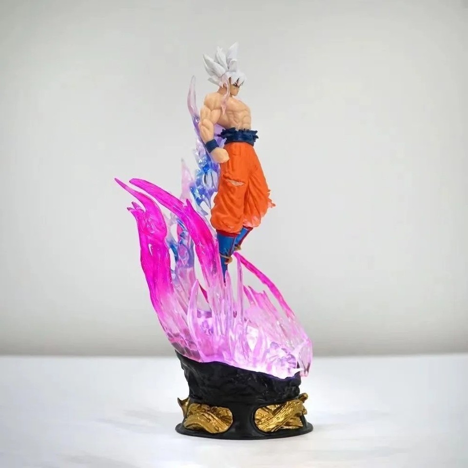 Ultra Instinct Goku Action Figure 24cm PVC Anime Collection Statue ...