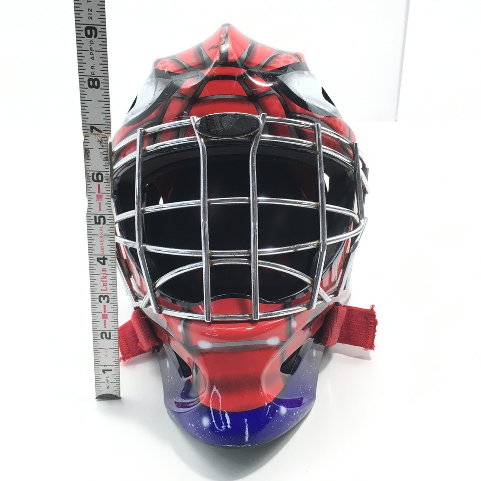 ITECH Profile 1400 Youth Junior Hockey Goalie Mask Spiderman Marvel ...