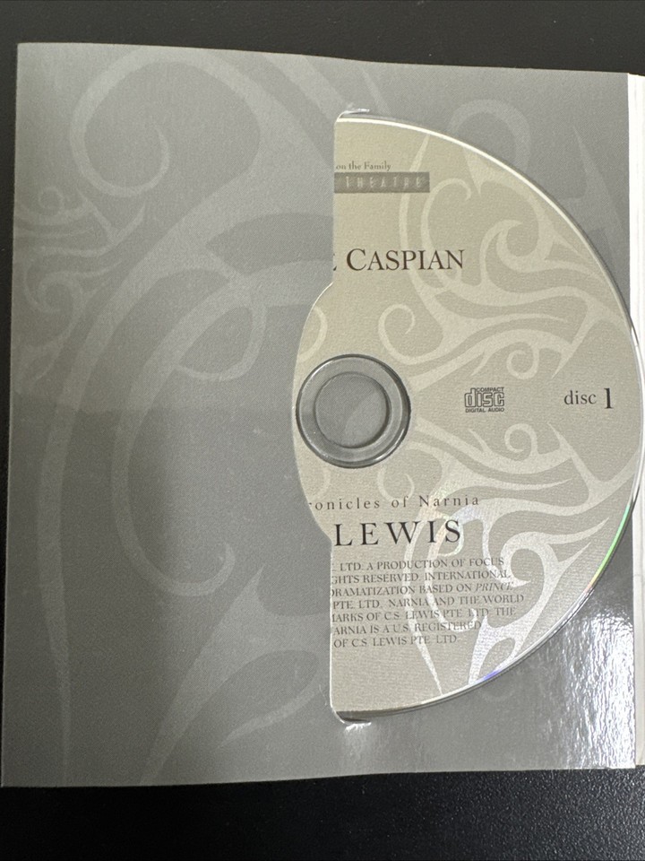 Chronicles Narnia PRINCE CASPIAN 3 CD Focus On The Family Radio Theatre CS Lewis | eBay