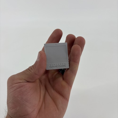 Nintendo GameCube Official Memory Card 59 Blocks DOL-008 Authentic ...