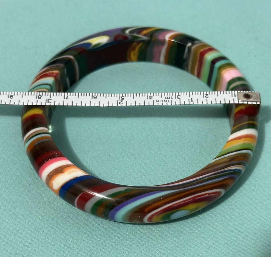 SOBRAL BANGLE Brazil Bracelet RESIN Jewellery SIGNED | eBay
