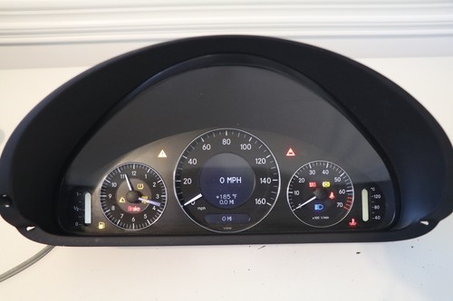 08 Mercedes W209 CLK350 CLK550 Instrument Cluster Speedometer OEM 0 ...