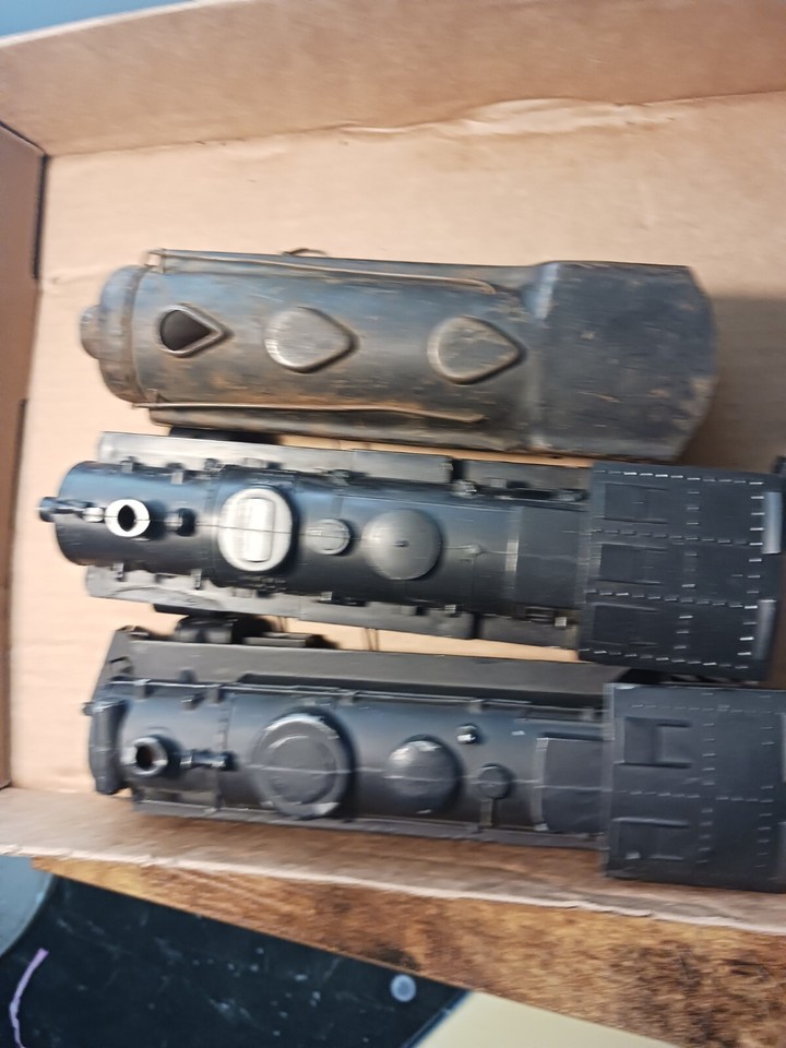 Large lot of vintage o gauge train engine shells. marx. as-is. parts | eBay
