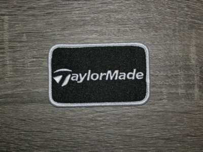 TaylorMade Golf Embroidered Iron On Patch 3" x 2" | eBay