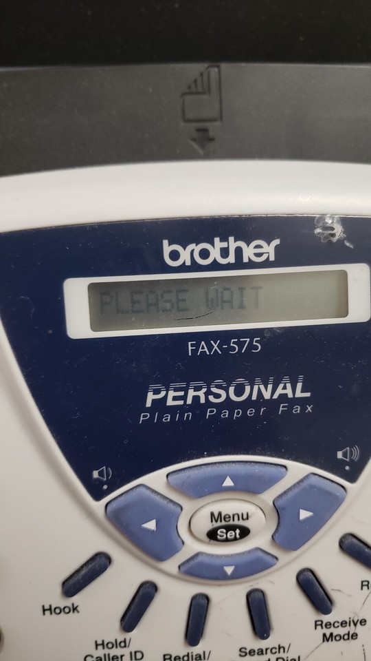 Brother FAX-575 Personal Small Business Fax Copy Machine & Phone Tested ...