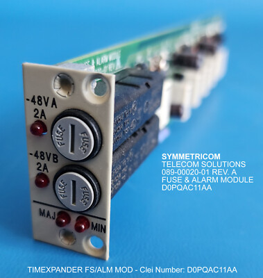Symmetricom 090-00020-01 - D0PQAC11AA - Telecom Solutions TIMEXPANDER ...