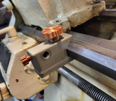 Lathe - Position Carriage Stop