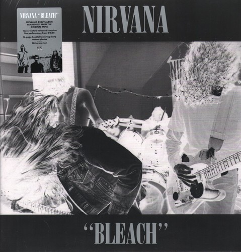 NIRVANA BLEACH DOUBLE LP VINYL 13 track 180 gram original album + bonus live alb 98787083415 | eBay