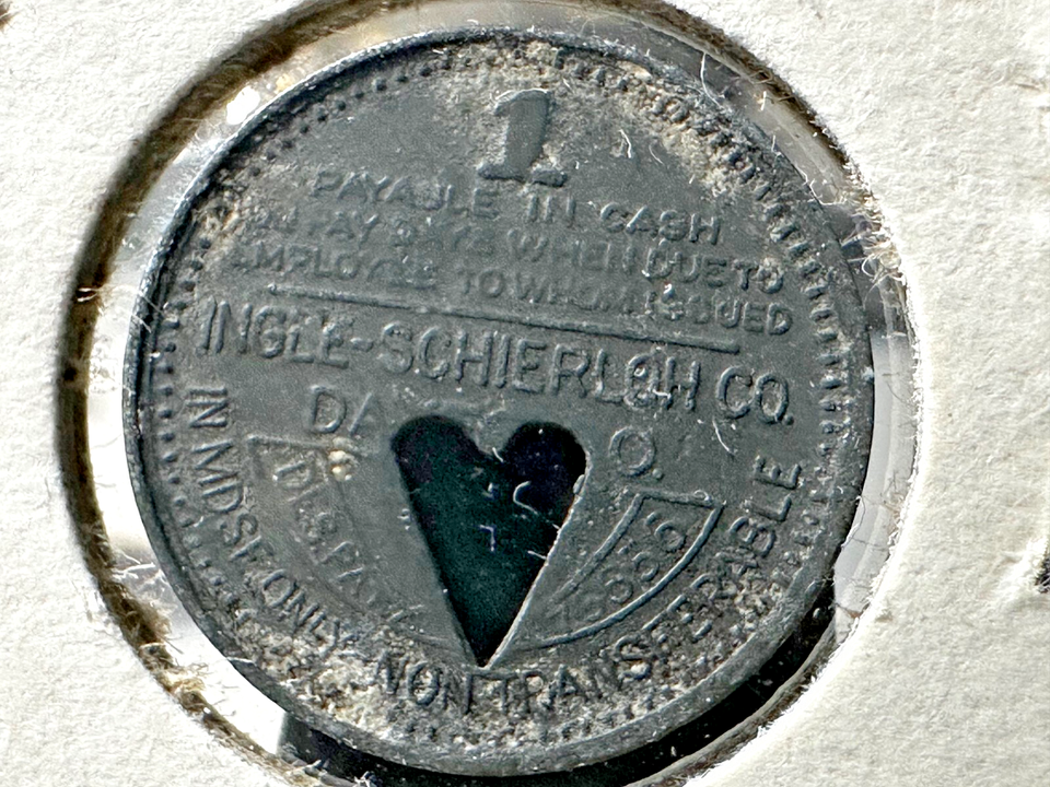 50¢ 10¢ 1¢ ISC-2 R6 Ashland Coal & Coke Co West Virginia Scrip RARE 3 ...