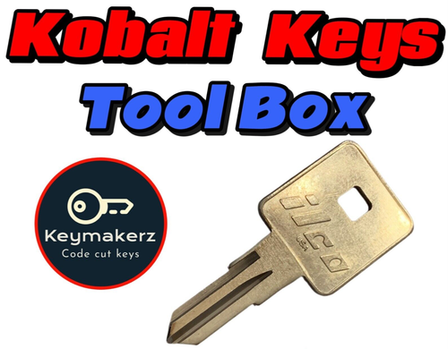 Kobalt Toolbox keys Replacement spare Key Cut to Code 8001-8223 | eBay