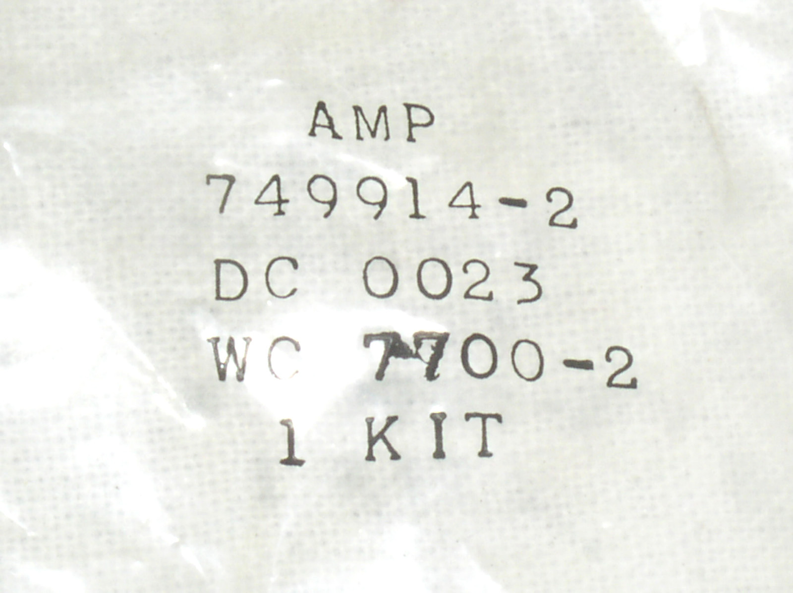 (4) AMP D-SUB DB-9 CONNECTOR BACKSHELL STRAIN RELIEF CABLE CLAMP KIT ...