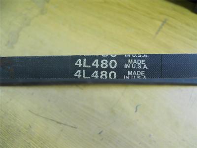 4L480 V-BELT ASSORTED BRANDS 4L-480 (Lot of 2) | eBay