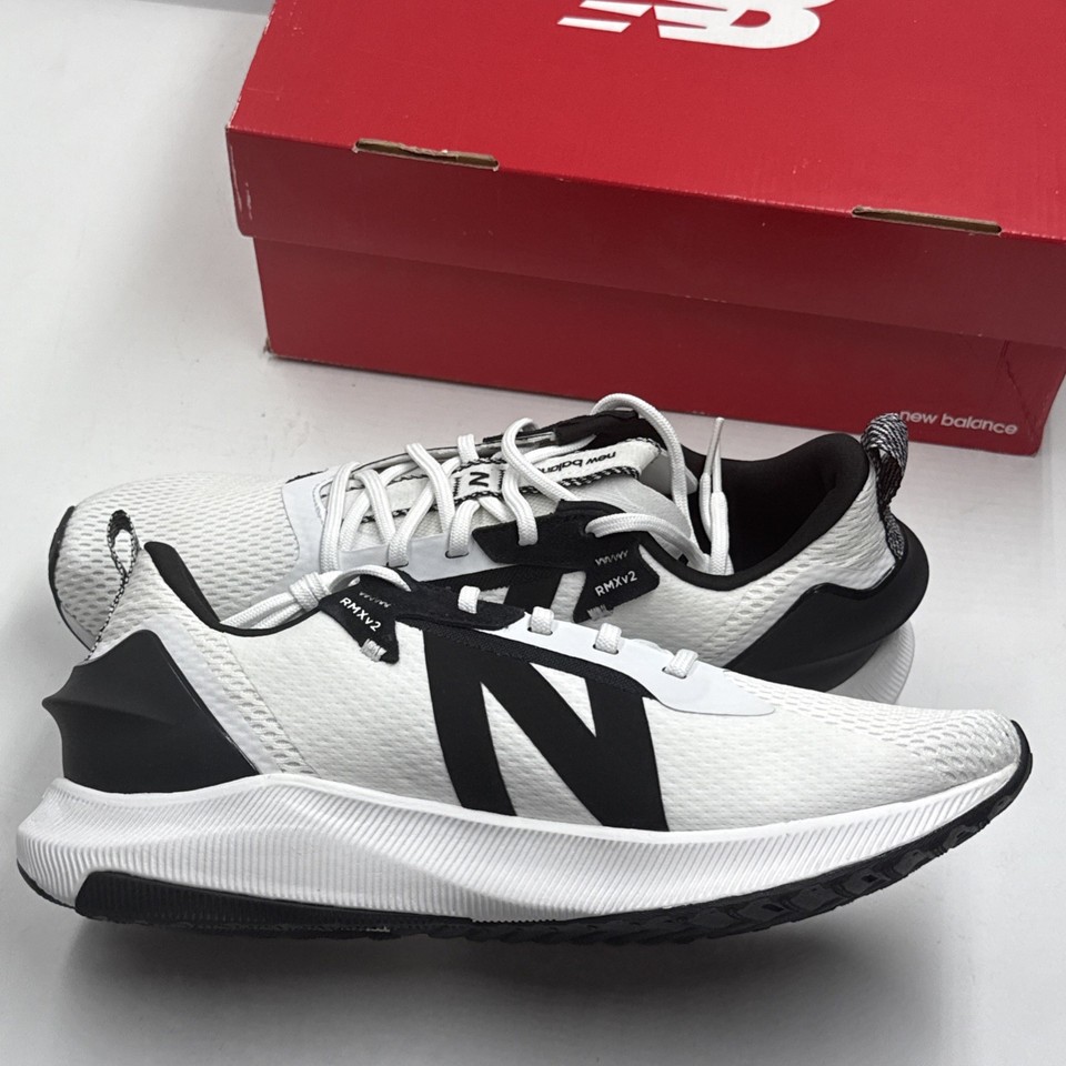 New Balance Men's FuelCell Propel RMX v2 Running Shoes White/Black, 12 ...