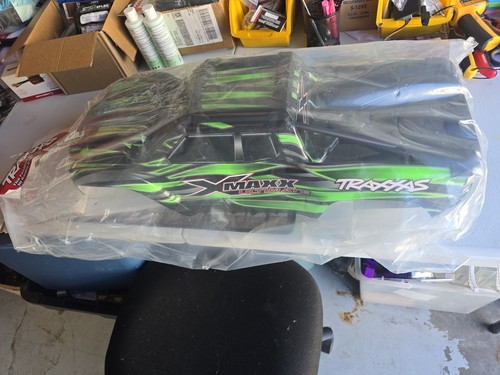 X-Maxx Ultimate Body Shell Green, Factory Painted, Traxxas 7868-GRN | eBay
