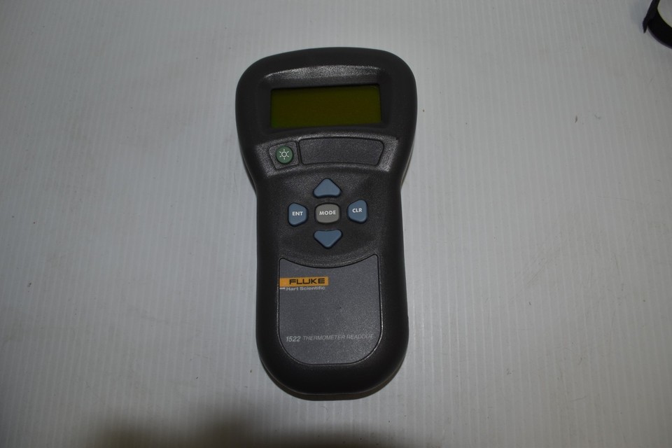 Fluke Hart 1522 Thermometer Temperature Readout W/ 5627-12 Probe (KDH82 ...
