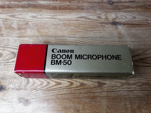 Canon Boom Microphone BM-50 In Good Condition. | eBay UK