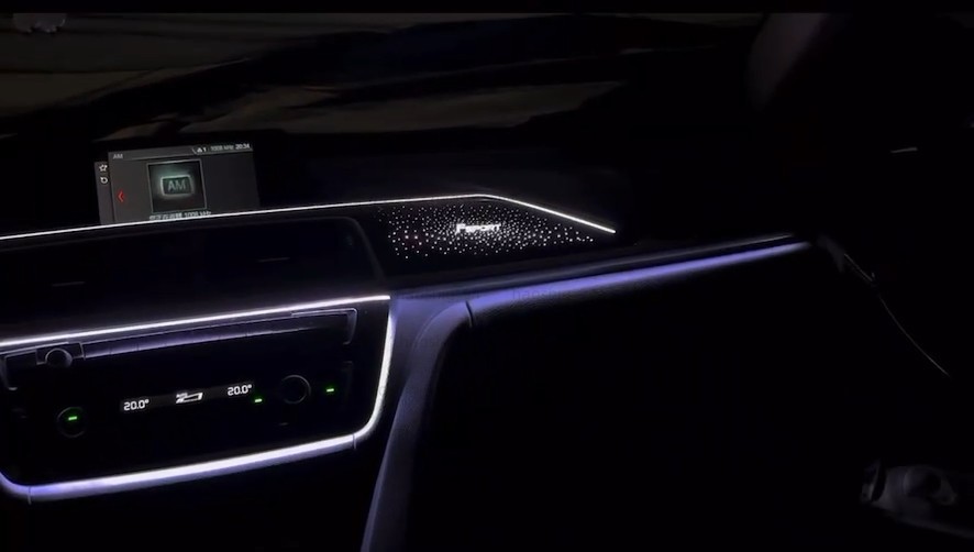 256 Color Interior Atmosphere Lamp Ambient Lights For BMW 13-19 F30/31 ...