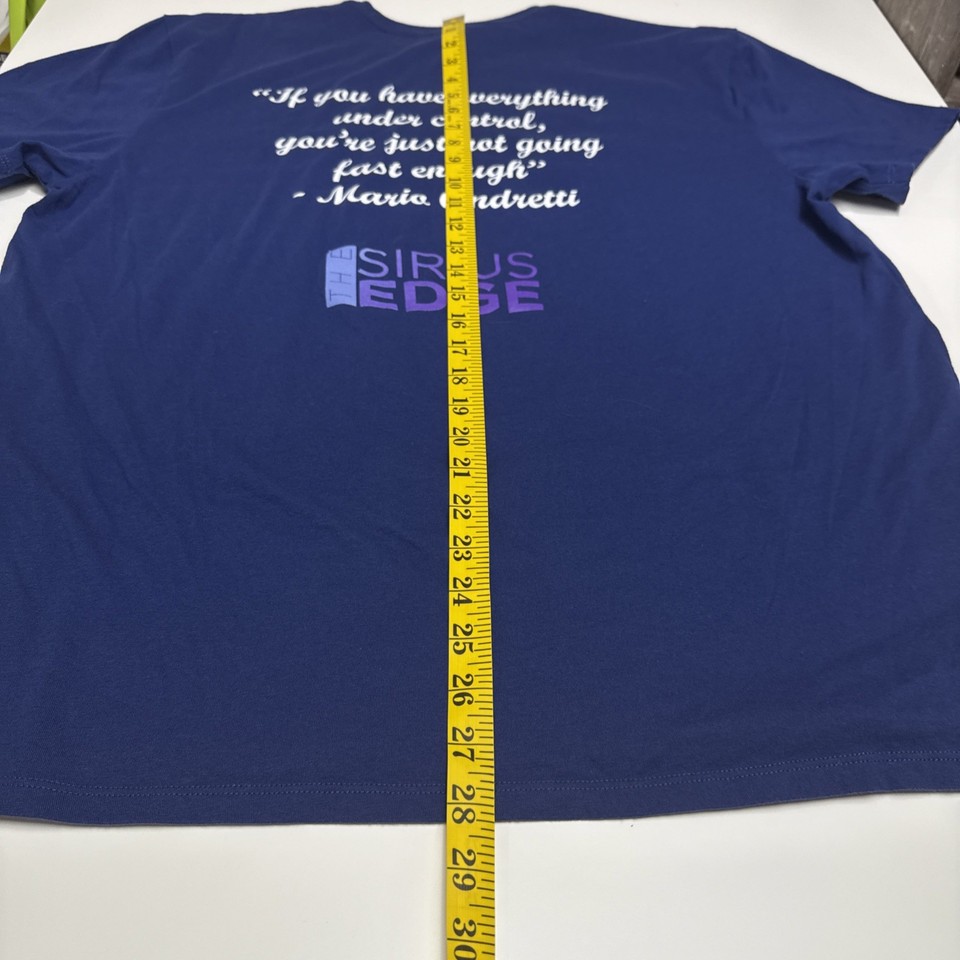 Andretti Autosport IndyCar Series Blue Men's T-Shirt Men's XL Sirius ...